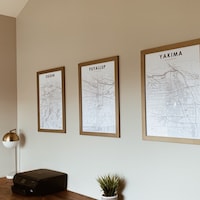 Custom Map, City Map Print, Custom Map Poster, Any City, Any Town ...
