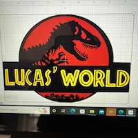 Jurassic Park~jurassic World Blank Logo SVG PNG Cut File~instant ...