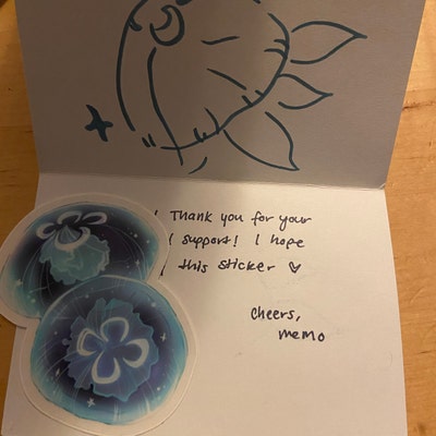 Moon Jellyfish Translucent Vinyl Stickers - Etsy