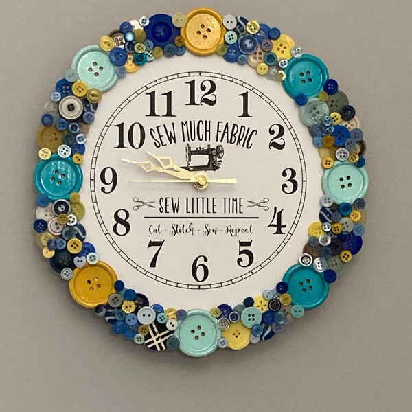 Farmhouse Laundry Room Clock. Wall Decor. Wash. Dry. Fold. Repeat. Wood ...