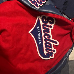 Custom Chenille Script Name Letterman Jacket Patch MADE IN USA - Etsy