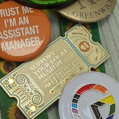 Travel & Explore Enamel Hinged Pin - Etsy