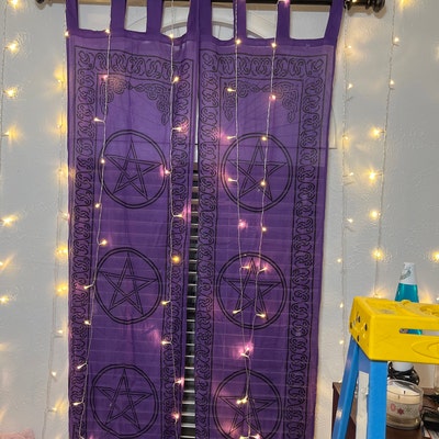 Pentacle French Crepe Banner - Etsy