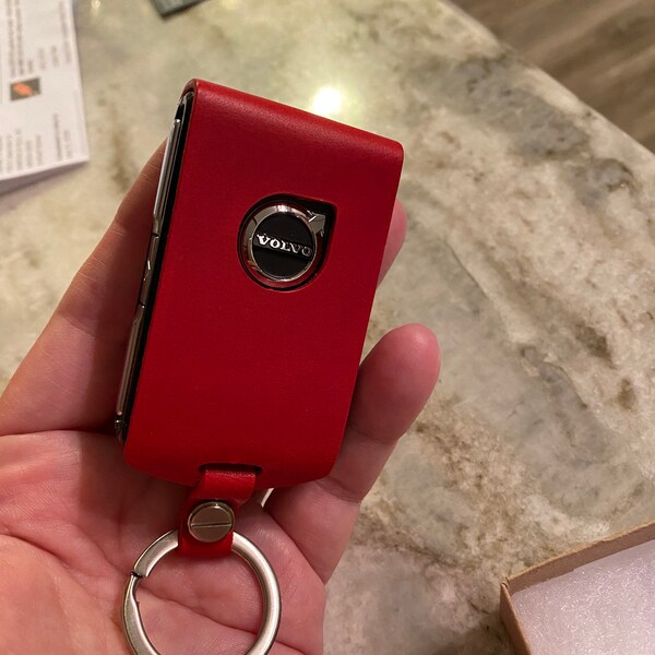 Volvo Series Leather Key Cover - XC40 XC60 XC90 XC70 S60 S80 S90 C30 ...
