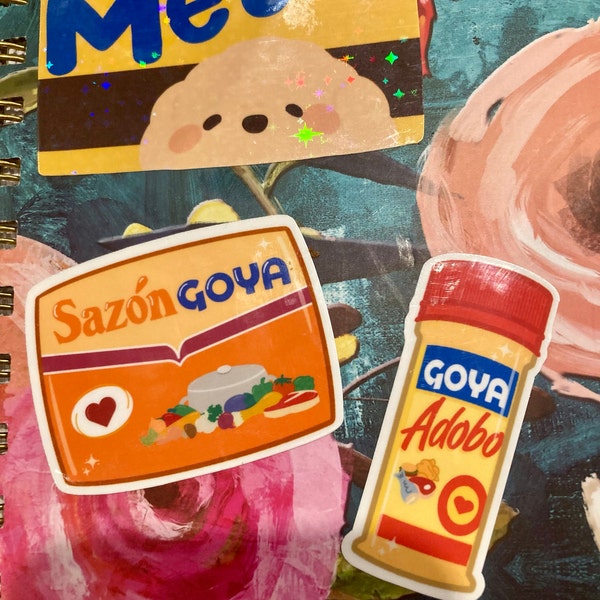 Puerto Rico Seasoning Sticker Pack | Sazon Sticker | Adobo Sticker ...