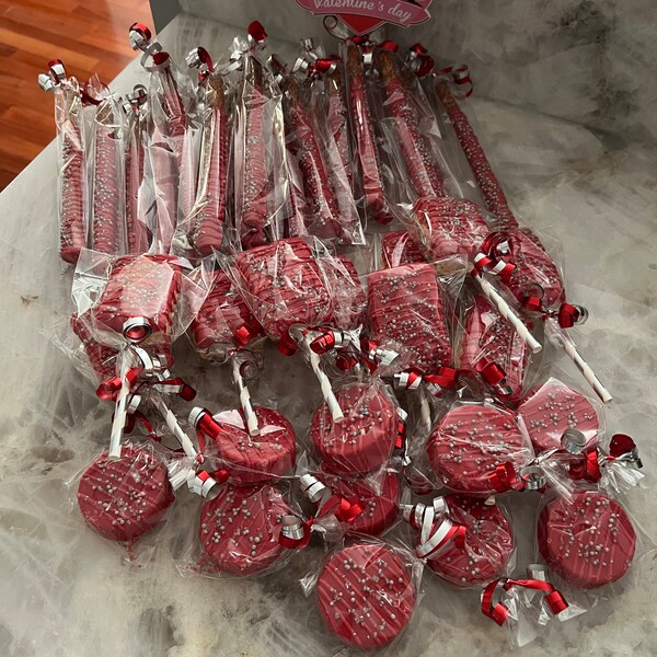 50 Piece Candy Buffet With Personalized Tags. Chocolate Covered ...