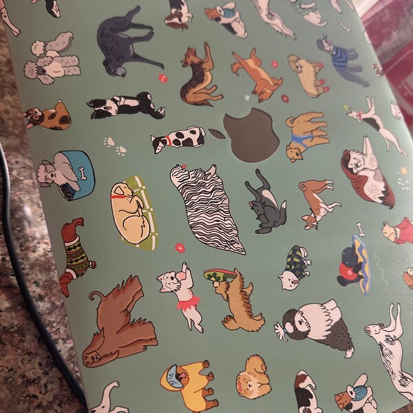 Dogs MacBook Case Cute Funny MacBook Pro 14 13 16 Air 13 2022 M2 12 15 ...