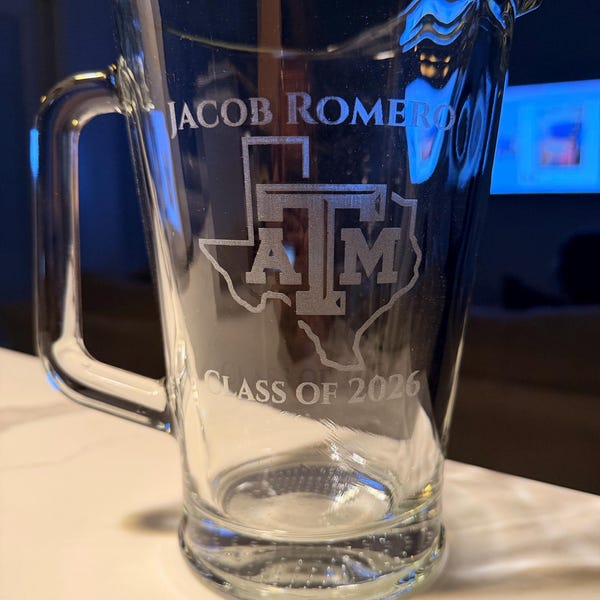 Custom Pitcher - Etched Glass Pitcher Housewarming Gift, Personalized ...