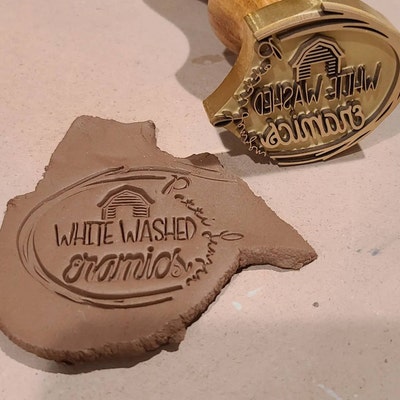 Custom Clay Stamp Ceramic Stamp Polymer Clay Stamps for Pottery Stamps ...