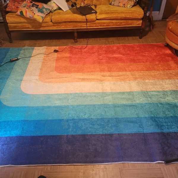 Video Game Rug, Gamer Rug, Atari Rug, Neon Game Rug, Retro Game Pattern ...