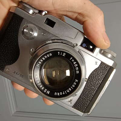 Konica IIA Vintage Rangefinder Film Camera, Overhauled, Ready to Shoot ...