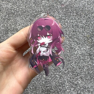 Bennett and Razor Keychains Genshin Impact Arcylic Charms - Etsy