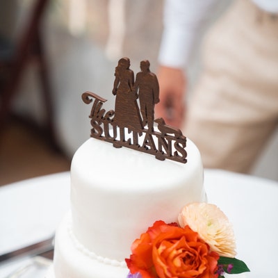 Carpenter Cake Topper Bride & Carpenter Personalized Wedding - Etsy