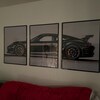 Ford GT Car Poster Print, Ford GT Poster, Ford GT Print, Car Poster ...