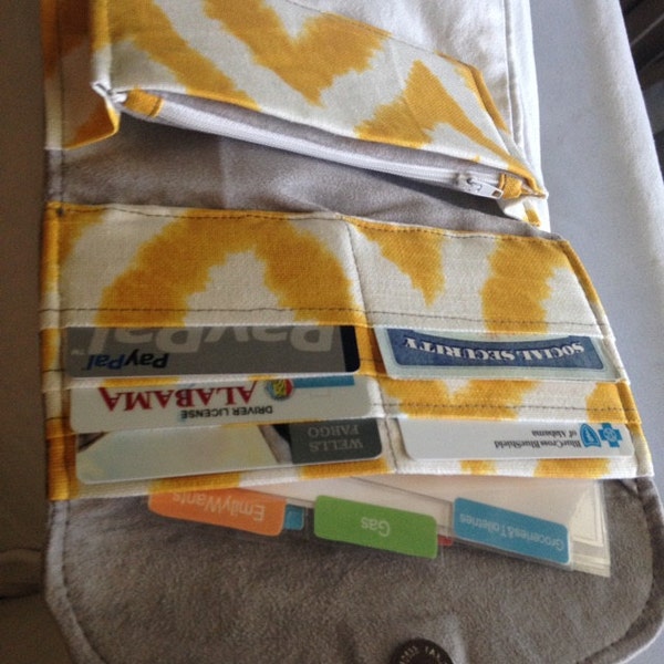 Wallet Cash Dividers - Envelope System -printable and Editable PDF File ...