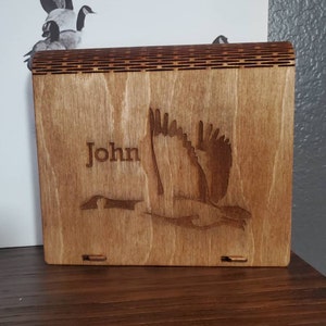 Personalized Duck Call Box Custom Duck Hunter Box Hunting - Etsy