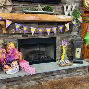 Tangled Flag Banner Custom Cut Customizable Sizes and Colors - Etsy