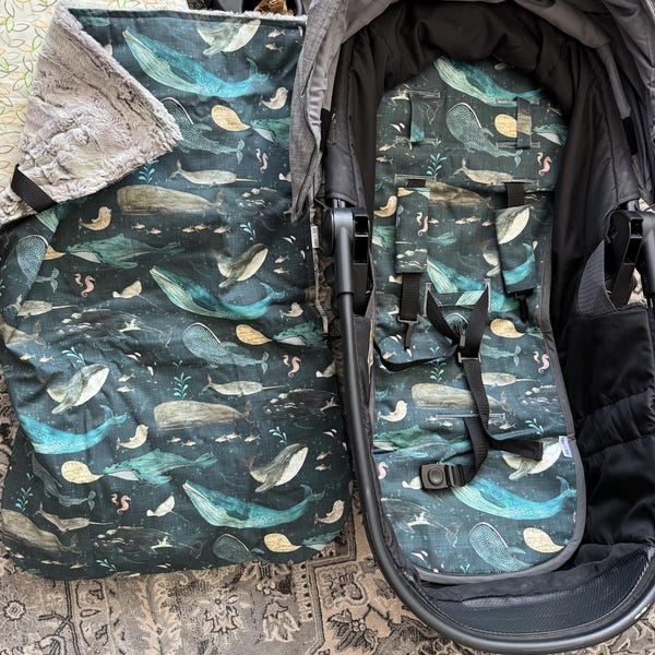 Universal Stroller Seat Liner Pad , Stroller Cover in 3 Sizes , These ...