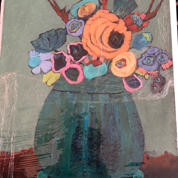 CANDY LAND an Original Painting by Artist, Judie Mulkey Abstract Wall ...