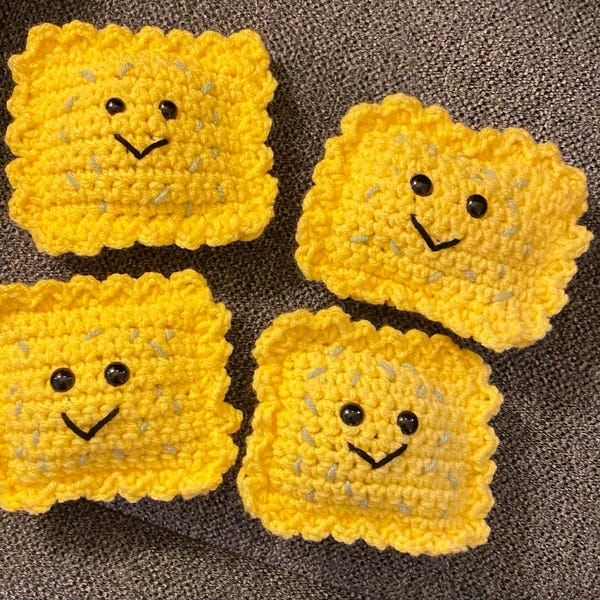 Emotional Support Pizza/taco/cheese Ball/ravioli Crochet PDF Pattern ...