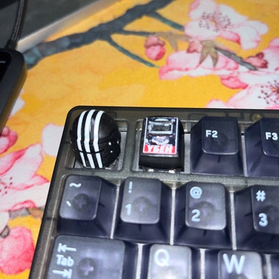 Cute Uwu Rose Gold Metal Artisan Keycap Custom Mechanical - Etsy