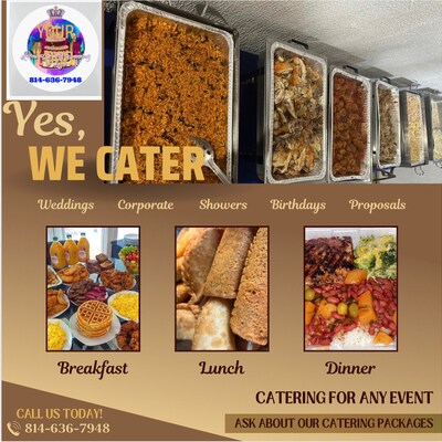 Editable Menu Template, Caribbean Restaurant E-menu, Printable Menu ...