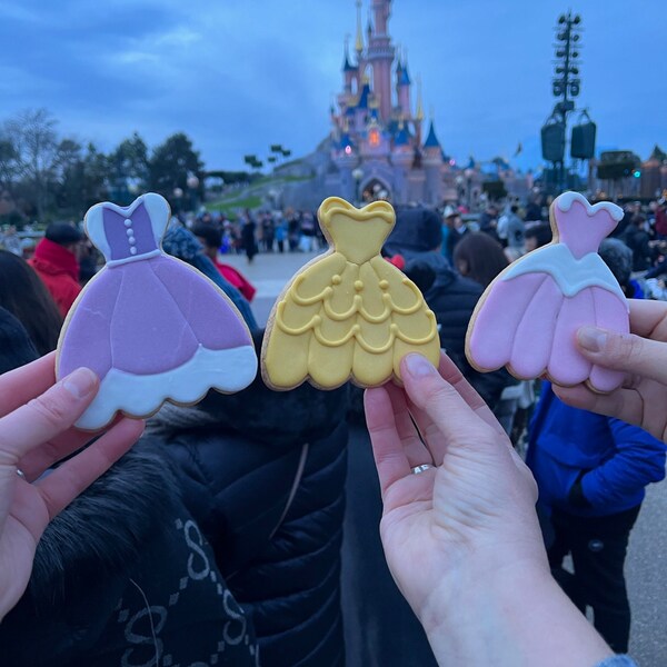 Princess Biscuits,birthday Biscuits, Birthday Cookies, Party Favour ...