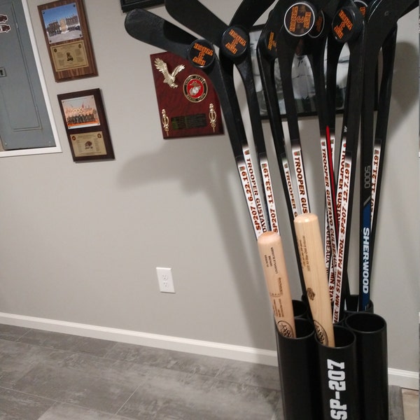 Hockey Stick Holder Organizer Storage Rack for up to 15 Sticks - Etsy