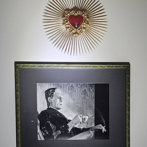 Metallic Ornate Lime Green Picture Frame Victorian Gothic Frame A5 A4 ...