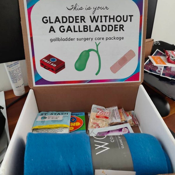 Gallbladder Surgery Care Package - Etsy