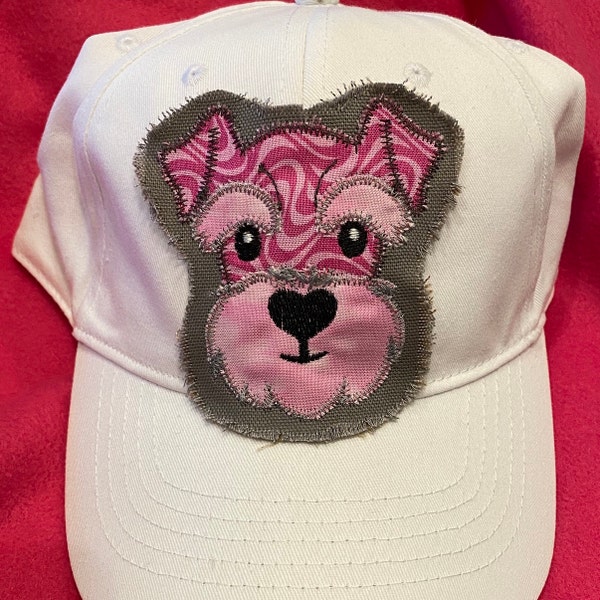 Zig Zag Schnauzer Applique Design ~ Dog Applique ~ Instant Download - Etsy