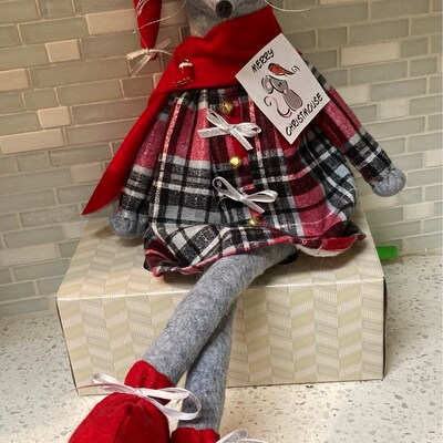 Minky Monster Doll PDF E-pattern Raggedy Folk Art Cloth Pattern Fast ...