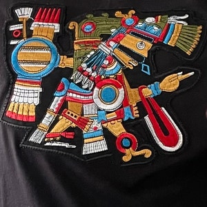 Tlaloc Aztec Dance Rattle, 12, Ayoyotes, Sonajera, Shaker, Pagan God ...
