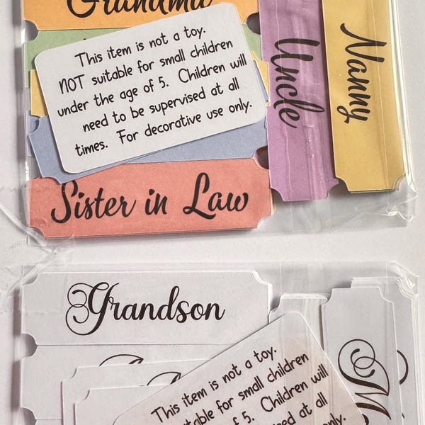 Happy Merry Christmas Card Making Banners Embellishments Sentiments ...