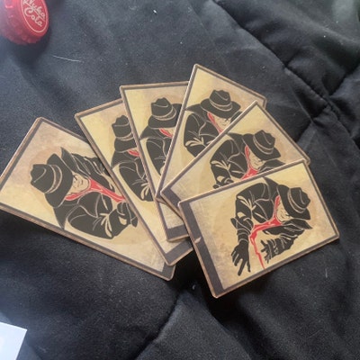 Un-official Handmade Fallout 4 Silver Shroud Calling Cards/business ...