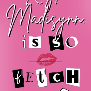 Mean Girls Party Welcome Sign Mean Girls Theme Decoration Mean Girls ...