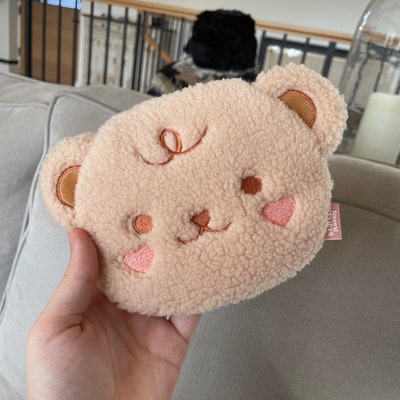 Choco Bear Plush Coin Purse Kawaii Bear Bag, Plush Purse, Plush Coin ...