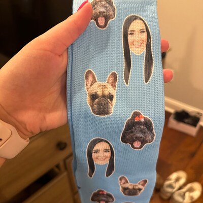 Custom Face Socks, Personalized Photo Socks, Picture Socks, Face on ...