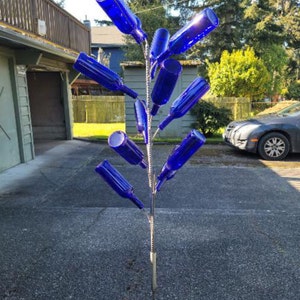 The haint Chaser Glass Bottle Tree by Cubby's - Etsy