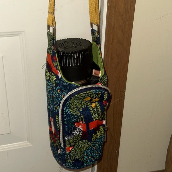 Water Bottle Sling Bag With Wallet Pocket--fox and Flora - Etsy