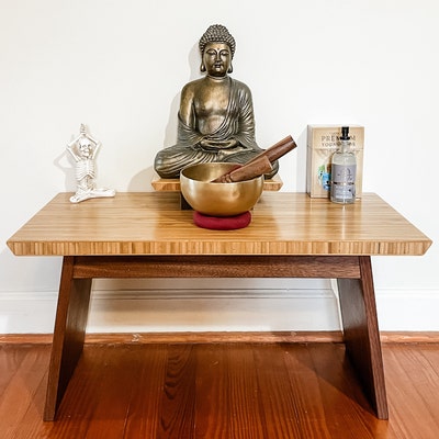 Table Top Altar . Beautifully Handcrafted 3 Tier Buddhist Altars Made ...