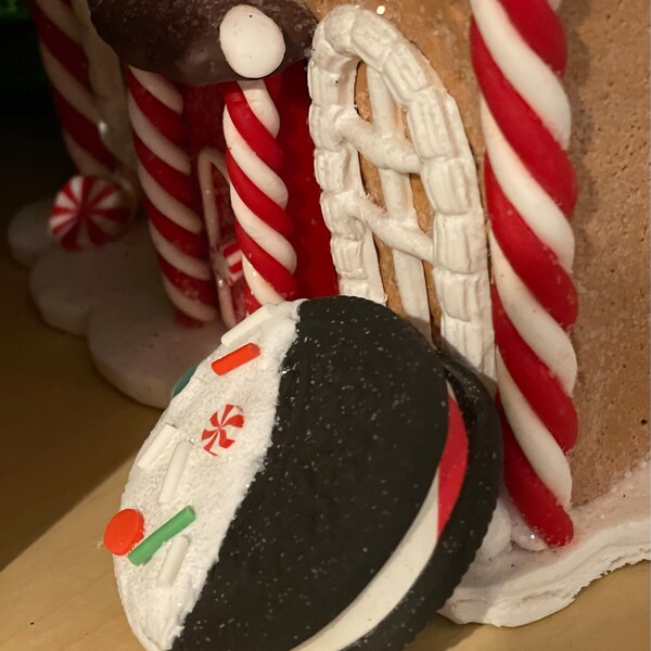 Sets of Fake Cookies, Christmas Cookies, Peppermint Twist Cookie, Faux ...