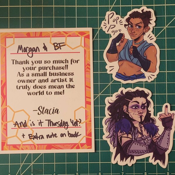 The Mighty Nein | Critical Role Campaign Two | 3.5 Inch Matte Vinyl ...