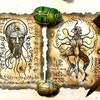 NECROMANCER Tome Fragment Necronomicon Cthulhu Larp Prop Lovecraft ...