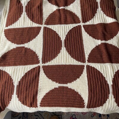 MCM Throw X Crochet Pattern - Etsy