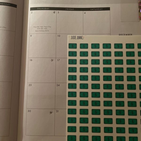 NEW Holiday Planner Stickers, Cute Holiday Icon, Calendar, U.S ...