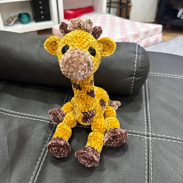 Low Sew Giraffe Crochet Pattern Giraffe Amigurumi Pattern DIY Crochet ...