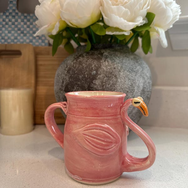 Ocean Blue Splash Pottery Pour Over: Elevate Your Coffee Game! - Etsy