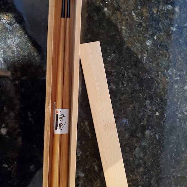 Chopstick Box - Personalized Chopsticks - Personalized Chopstick Box ...