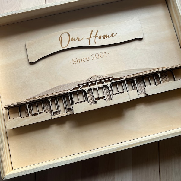 Customized House Svg, Multilayer House Design, Newly Weds Gift, New ...